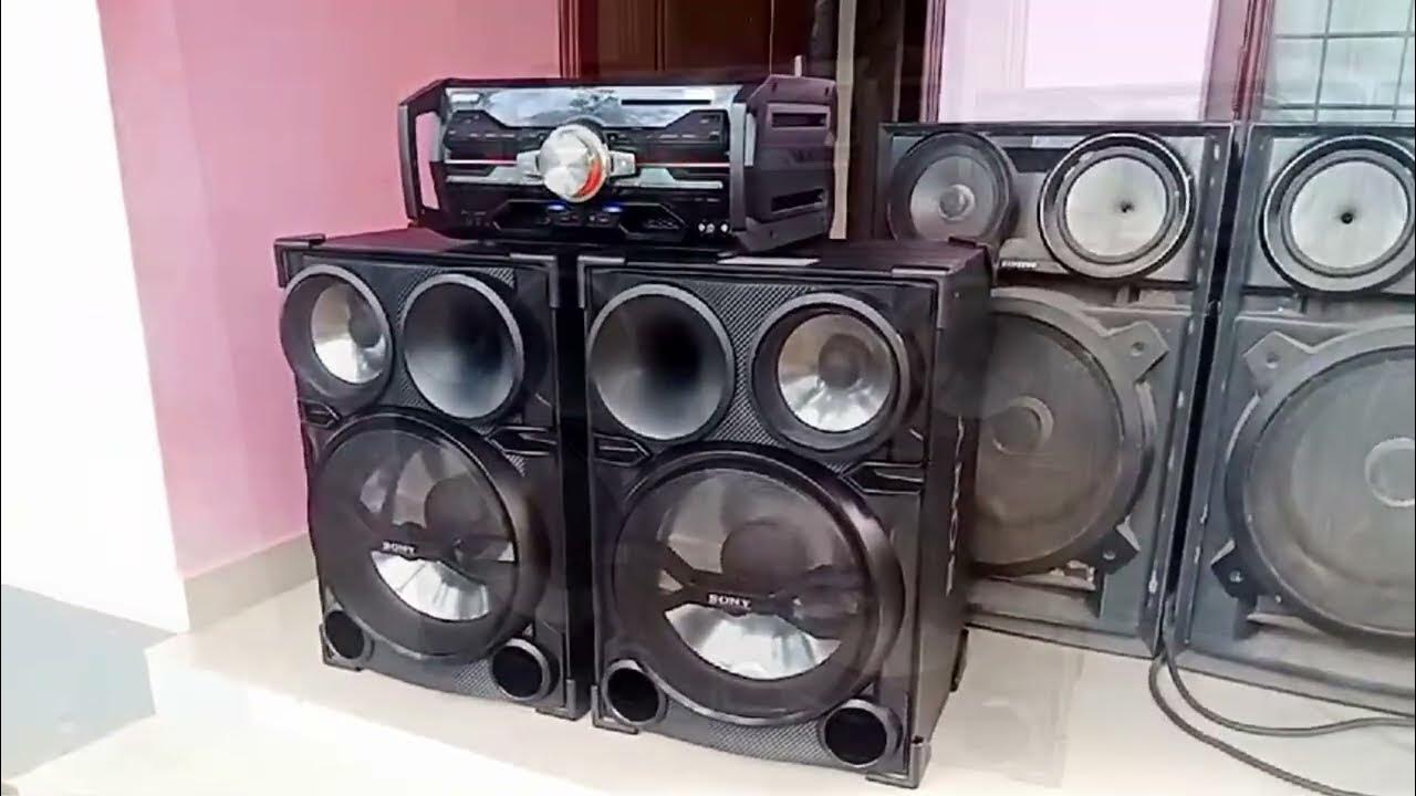 Sony LBT-SH2000 Mini Hi-Fi (SHAKE) 2000Watts RMS || World Most Power ...