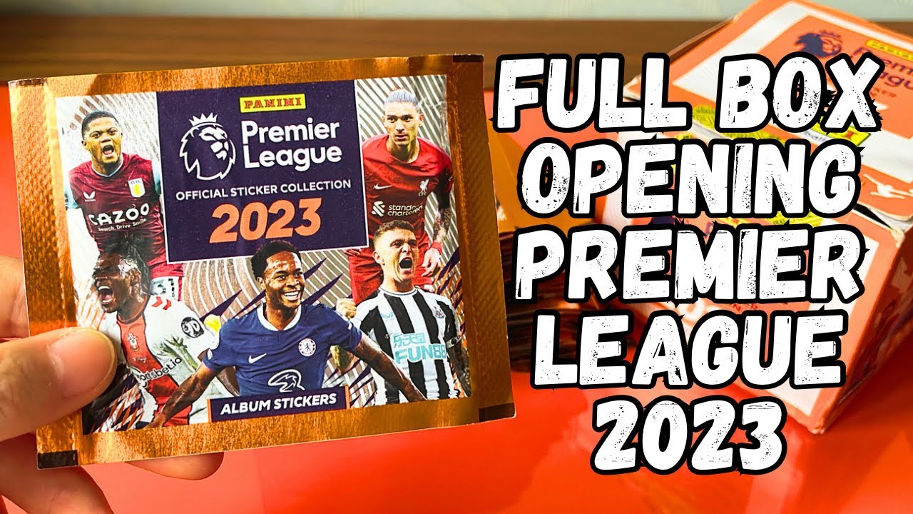 Opening 50 packs 2023 Premier League sticker | FULL BOX | panini ...