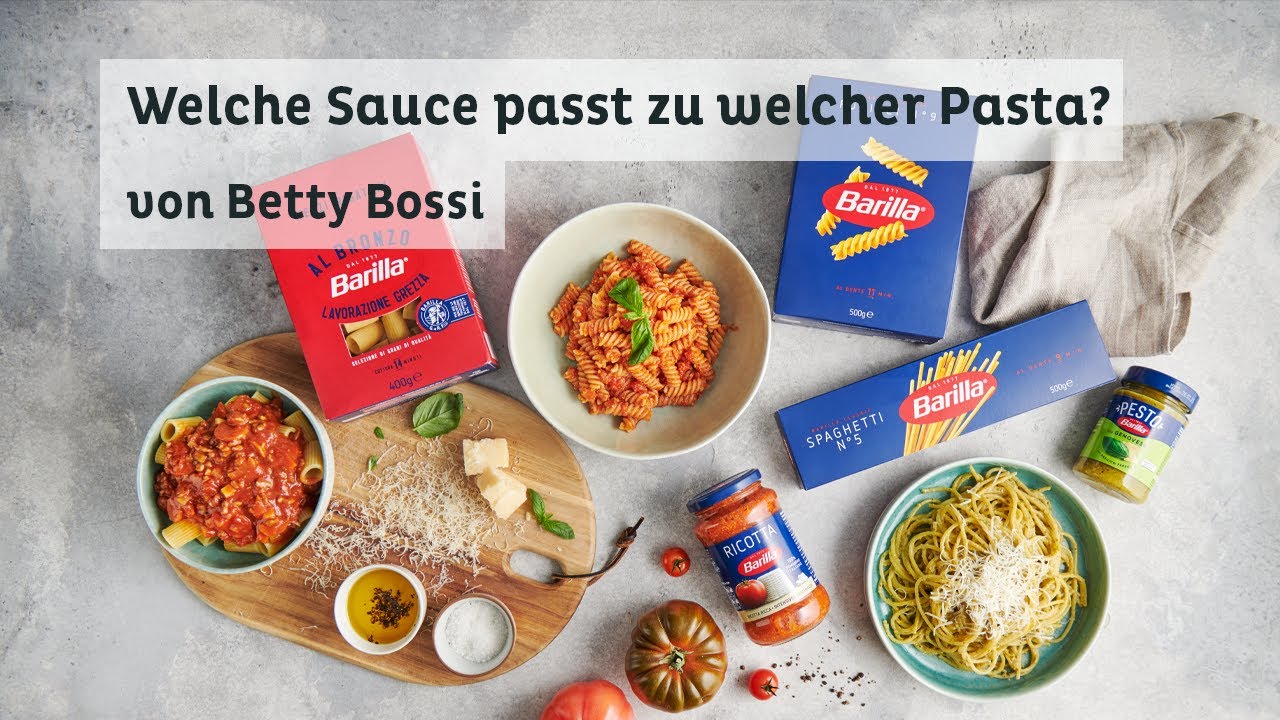 Welche Sauce passt zu welcher Pasta? - Tipps & Tricks von Betty Bossi ...
