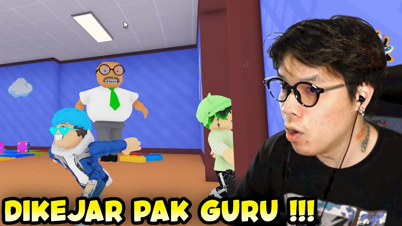TOLONG HOMPIMPA DIKEJAR PAK GURU !! - Roblox Indonesia - YouTube