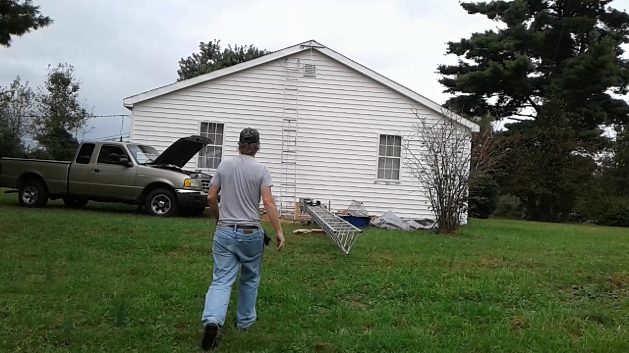 Rohn 25G Tower Install - Amateur Radio Station KJ4BJ - YouTube