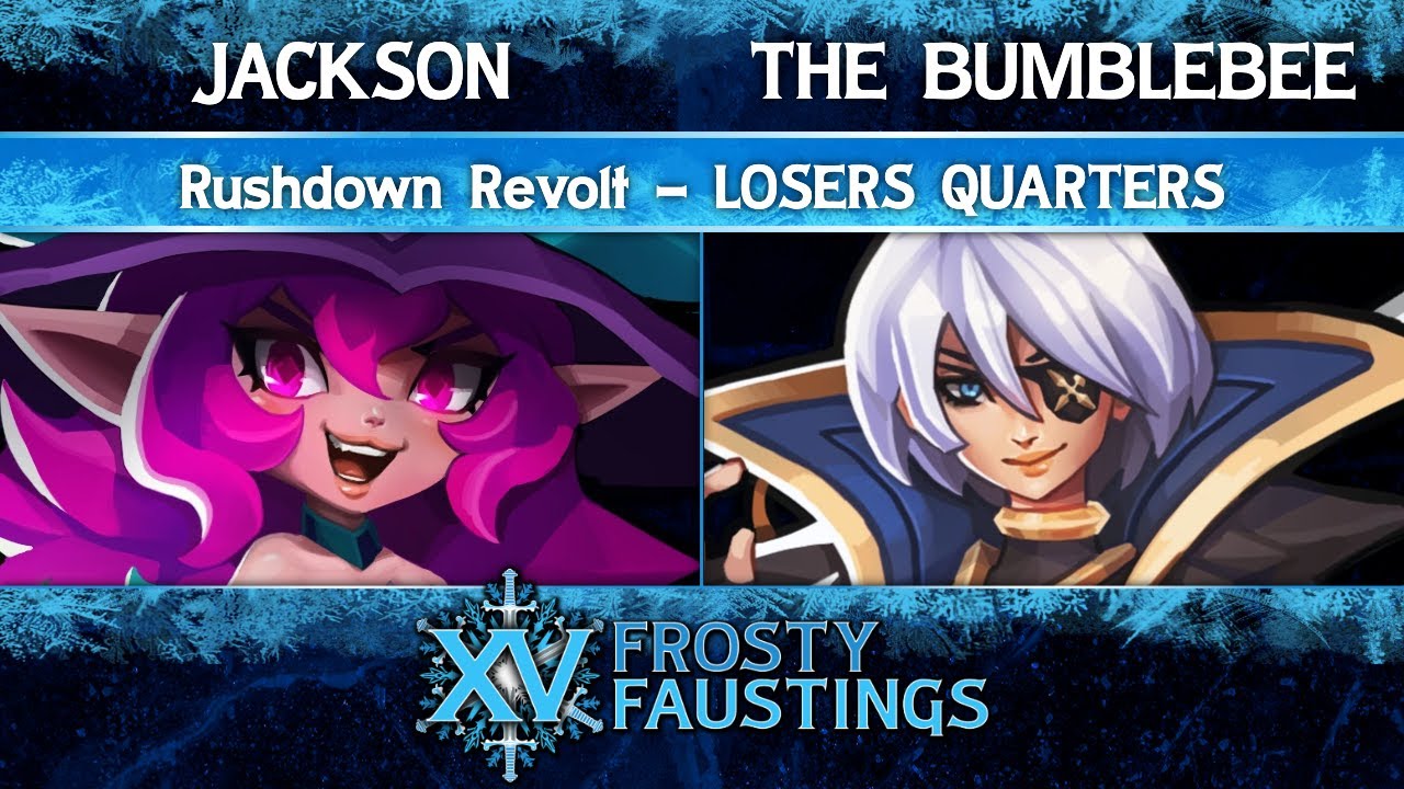 FFXV Losers Quarters - Jackson (Ezzie) vs The BumbleBee (Velora) - Rushdown Revolt - YouTube