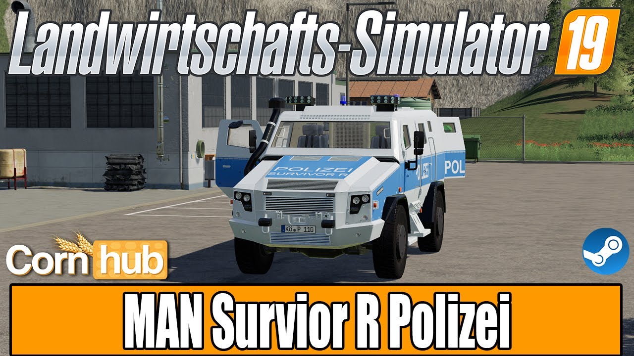LS19 Modvorstellung - MAN Survior R Polizei - LS19 Mods - YouTube