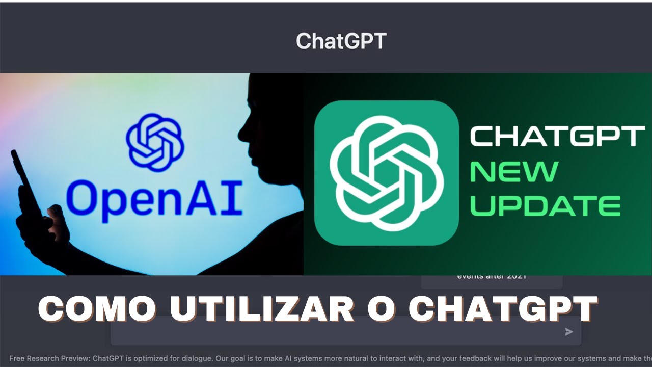 CHATGPT Ou CHATBOT DA openAI TUTORIAL PARA INICIANTES VAMOS APRENDER ...