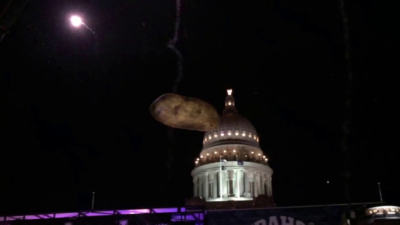 Idaho Potato Drop 2017 - YouTube