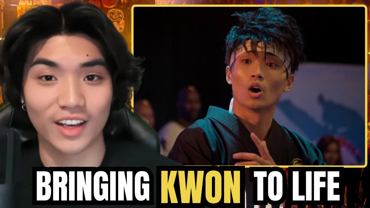 Brandon H Lee on Bringing Kwon to Life on 'Cobra Kai' - YouTube