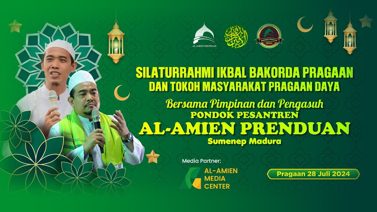SILATURRAHMI IKBAL BAKORDA PRAGAAN BERSAMA MAJELIS KIAI AL-AMIEN ...