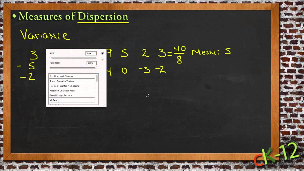 Measures of Dispersion: An Application (Algebra I) - YouTube
