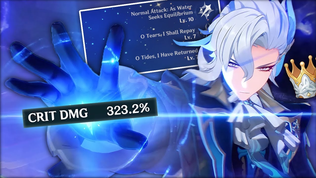 300% CRIT DMG NEUVILLETTE IS BROKEN in Genshin Impact - YouTube