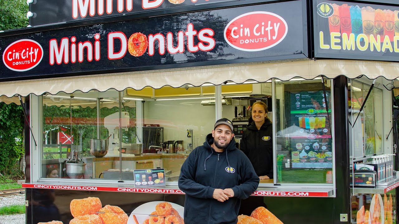 Cin City Donuts Operator New Era Concessions - YouTube