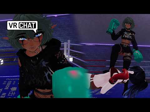 Platinum number perform it in the ring VRchat POV BOXING