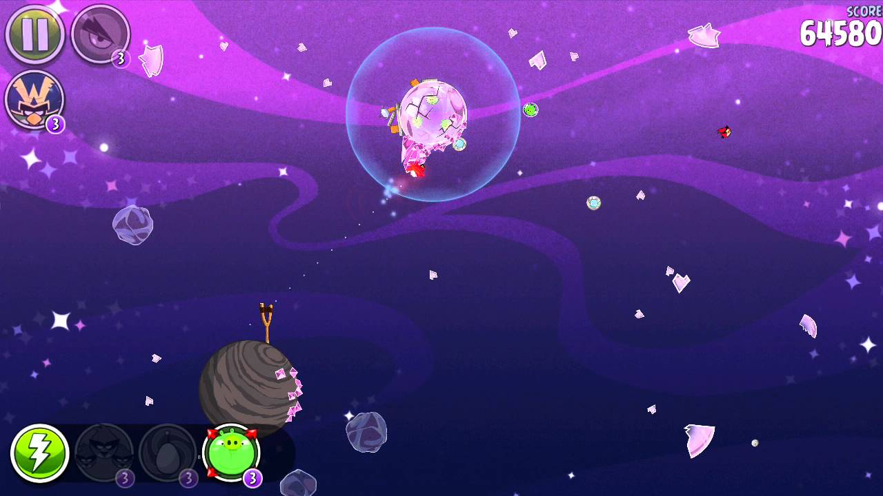 Angry Bird Space in Cosmic Crystals - YouTube