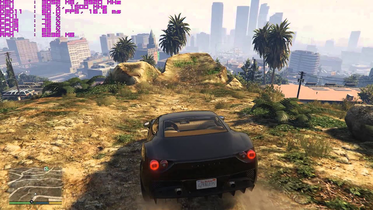 Grand Theft Auto V Gtx 960 4gb oc 1080p 60fps - YouTube