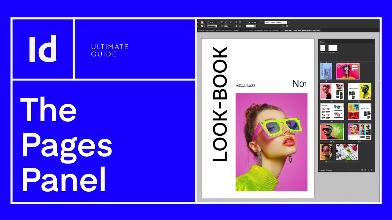 InDesign Pages Panel Explained: The Secret to Efficient Layouts! - YouTube