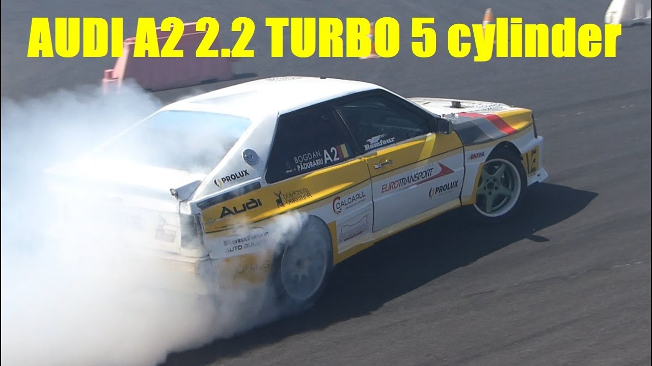 AUDI A2 Quattro 2.2 turbo 5 cylinder Drift car 600 HP - YouTube