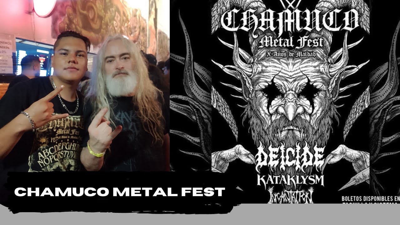UNA NOCHE BRUTAL DE DEATH METAL |Experiencia en el Chamuco metal fest ...