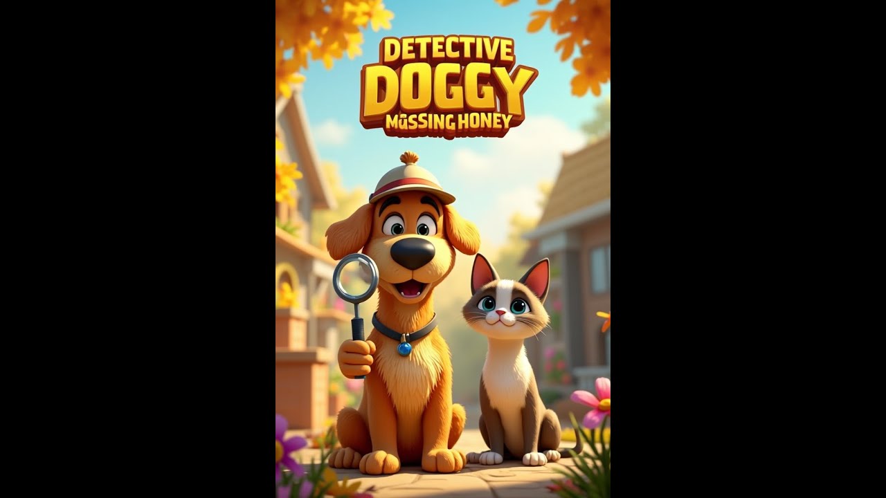 Detective doggy missing honey: kids stories kids cartoon, Inspiring ...