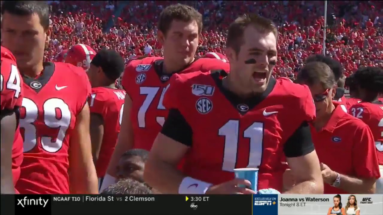 Georgia Bulldogs Football Versus South Carolina Gamecocks (2019) - Full ...
