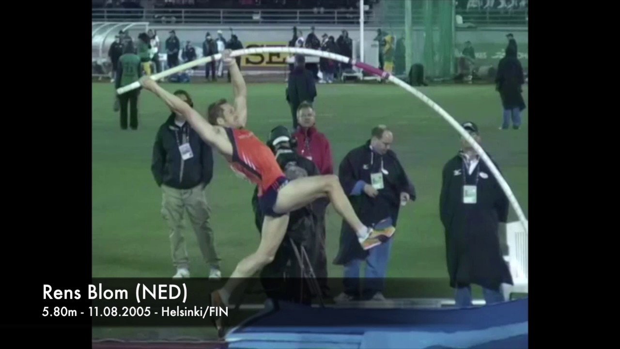 Rens Blom (NL) - 5.80m for gold at World Championships 2005 - YouTube