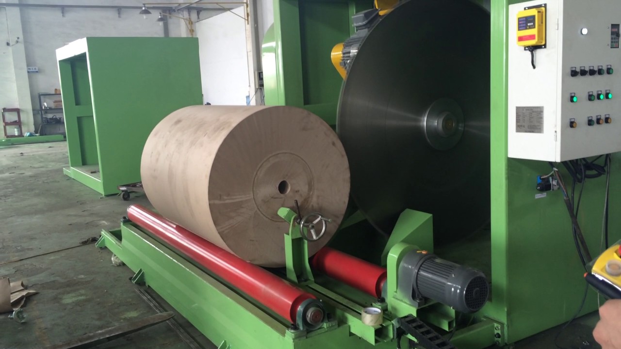 Paper Roll Sheeter - YouTube