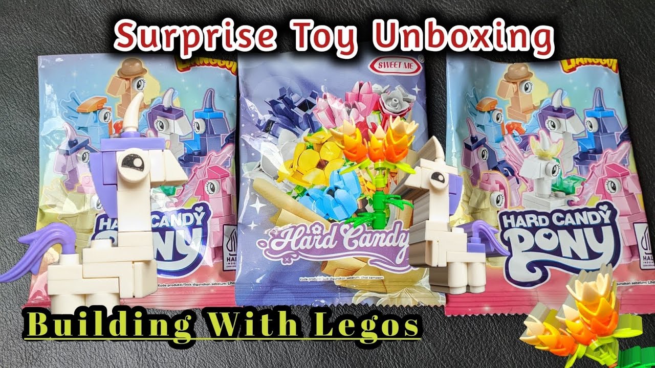 Surprise Toy Unboxing Building With Lego || Unboxing Surprise Candy ...