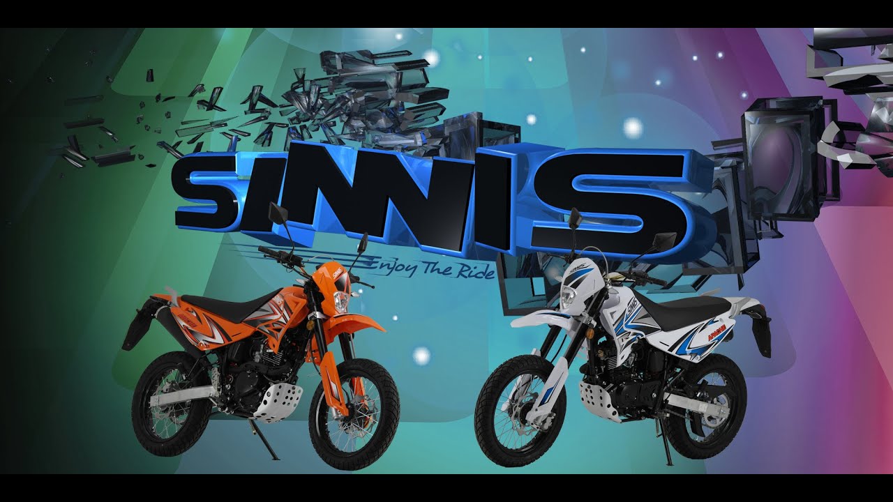 Max2 Sinnis Motorcycles 125cc review - YouTube