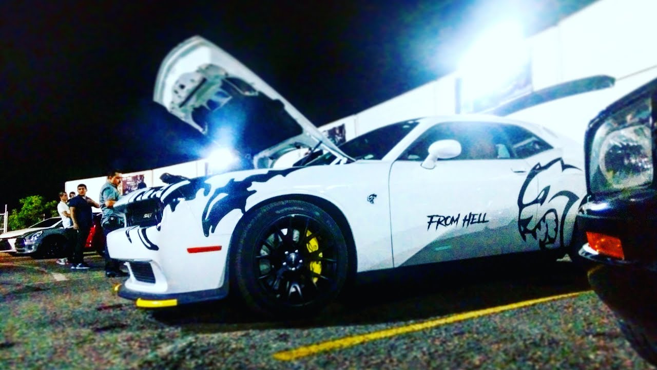 Cheyenne SS Nitro Slicks Vs Challenger SRT Hellcat Nitro Slicks drag ...