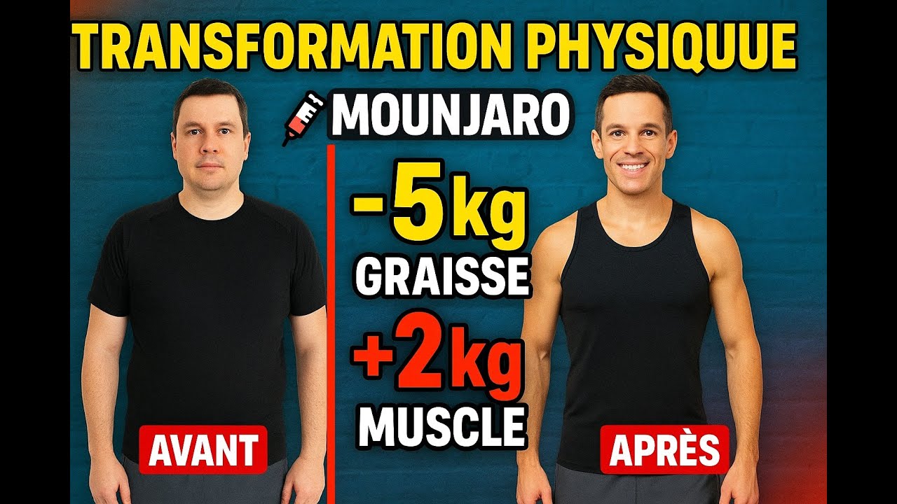 J’ai testé le Mounjaro pendant 30 jours : -5 kg de graisse +2 kg de ...