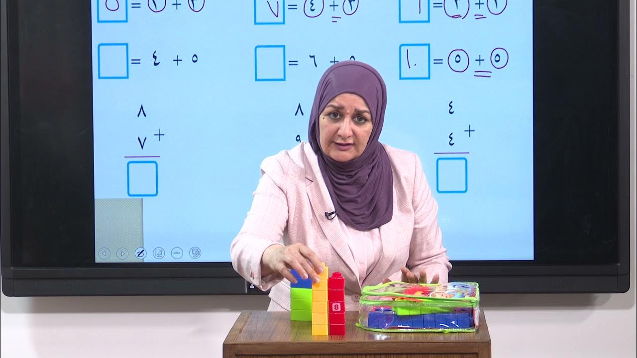 الرياضيات الاول الابتدائي الفصل الخامس جمع العدد مع نفسه و مع نفسه