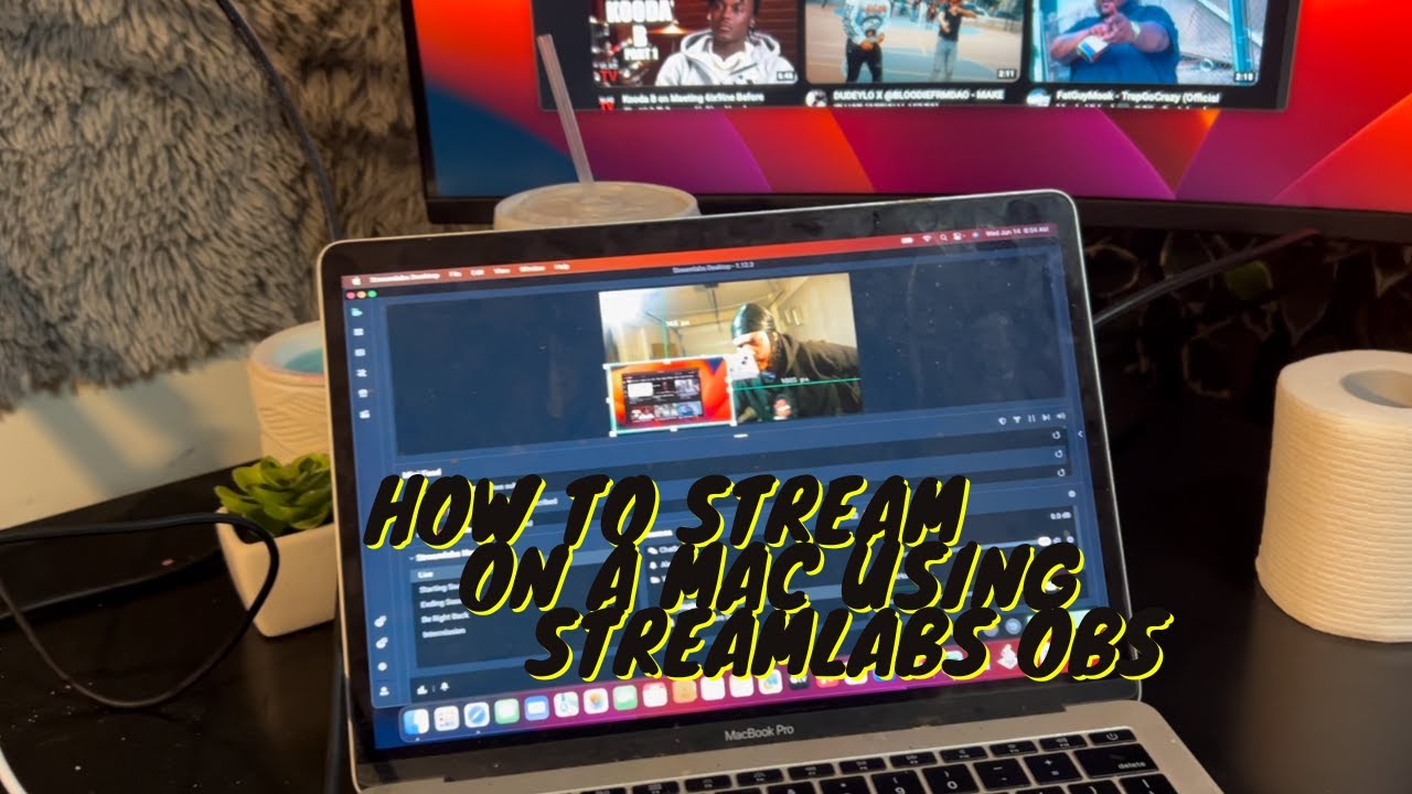 HOW TO STREAM ON A MAC USING STREAMLABS OBS - YouTube
