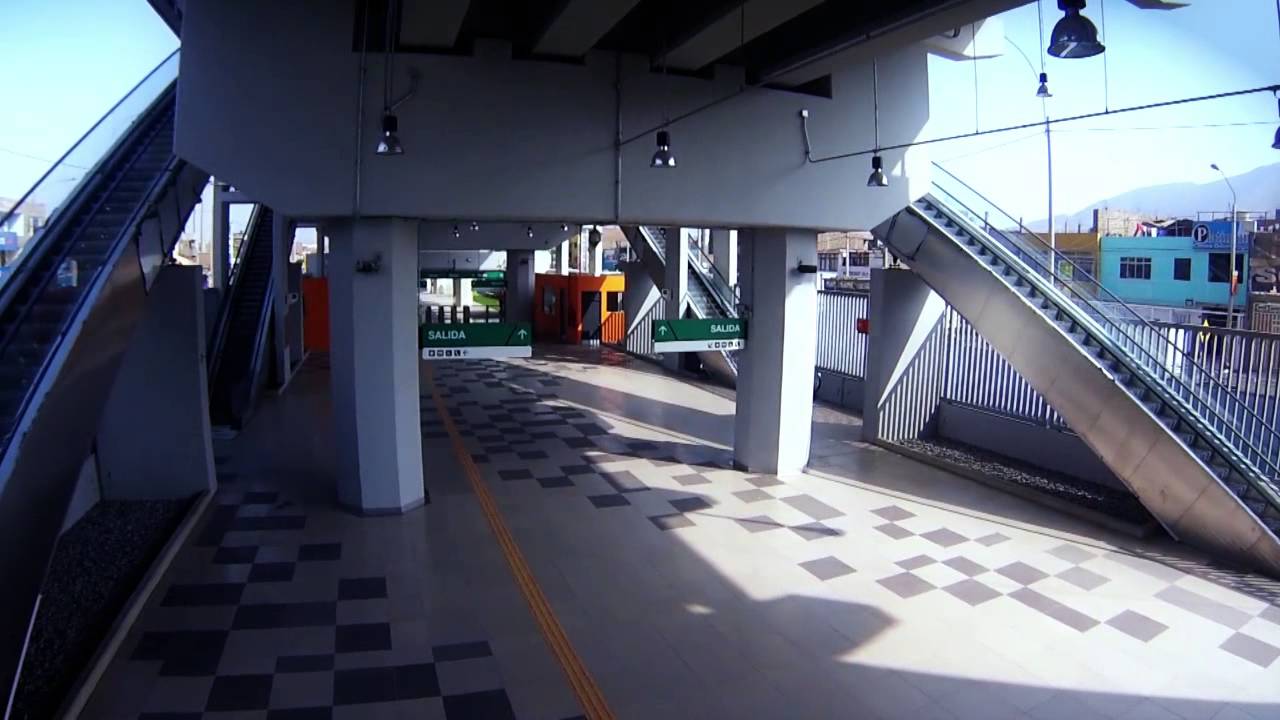 Conociendo las nuevas estaciones de la Línea 1 del Metro de Lima. - YouTube