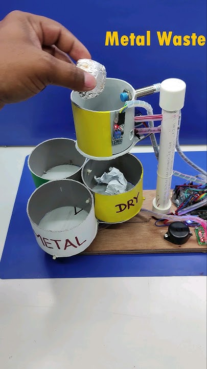 Dry Wet And Metal Segregation Project Arduino Arduinoproject Youtube
