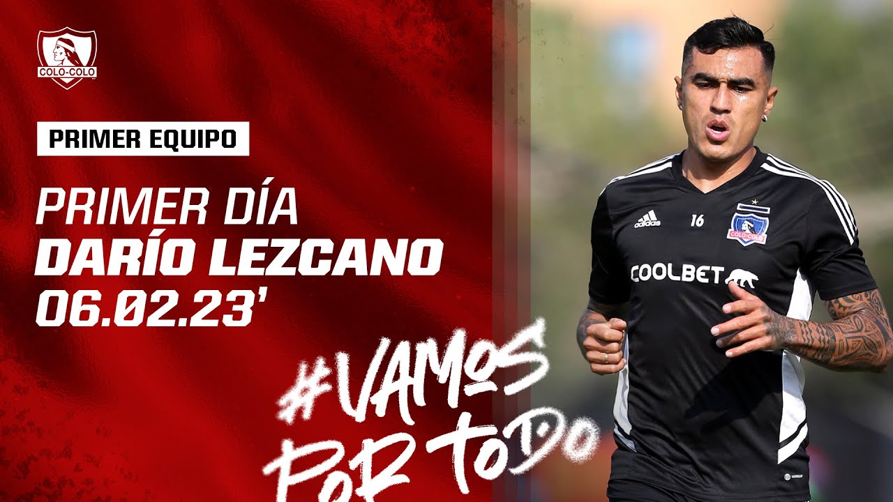 Darío Lezcano: ¡BIENVENIDO! | Primer día en Colo-Colo - YouTube