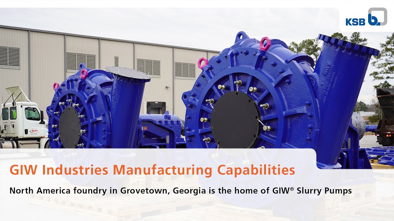 GIW Industries Manufacturing Capabilities - YouTube