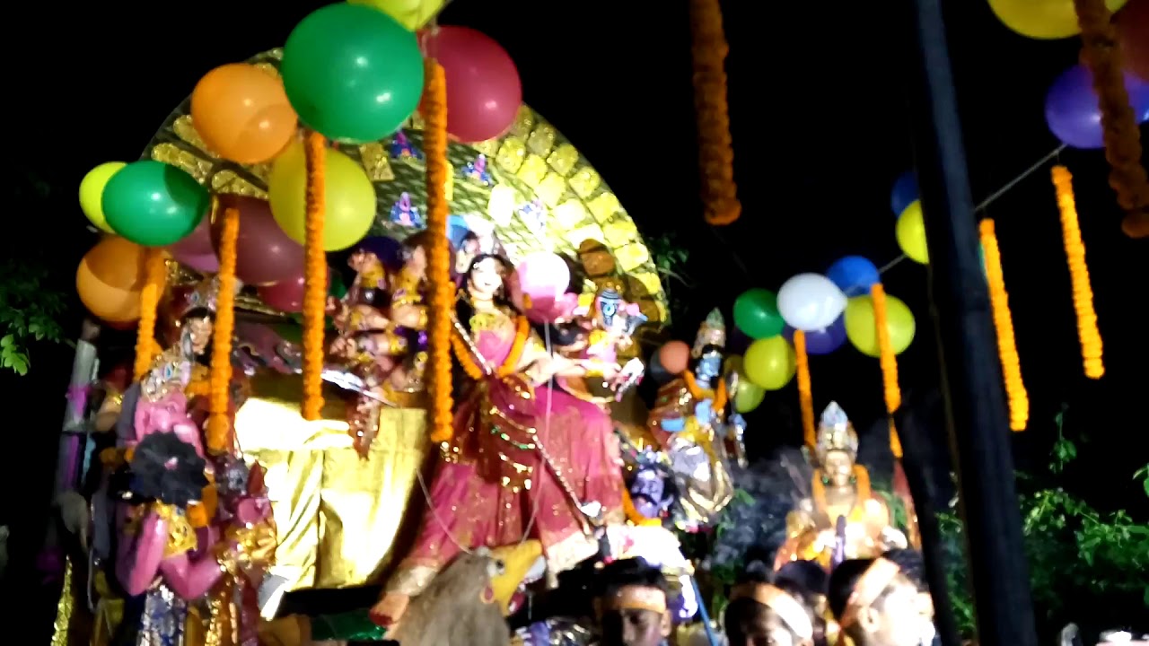 Saradia Durga Puja bhasani At-Paranga 2019 - YouTube