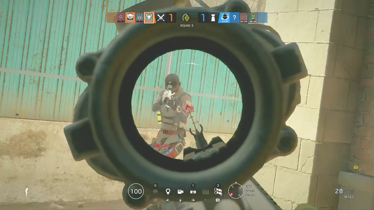 Nice way to end a round! Tom Clancy's rainbow six siege - YouTube