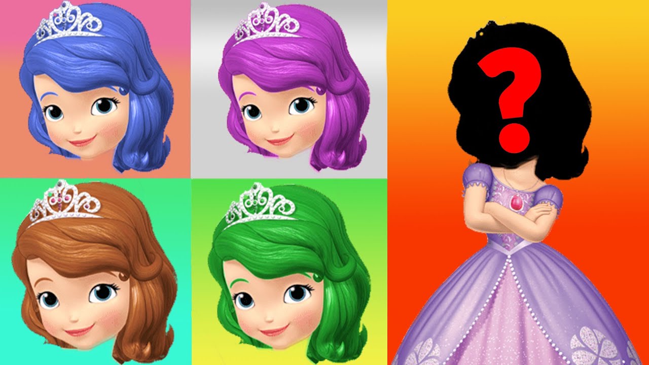 Sofia the First Wrong Heads Fun Princess Sofia #5 - YouTube