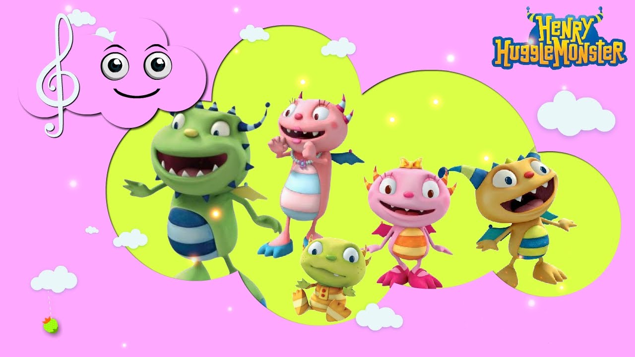 Henry Hugglemonster Finger Family My Nursery rhyme - rhymesw - YouTube