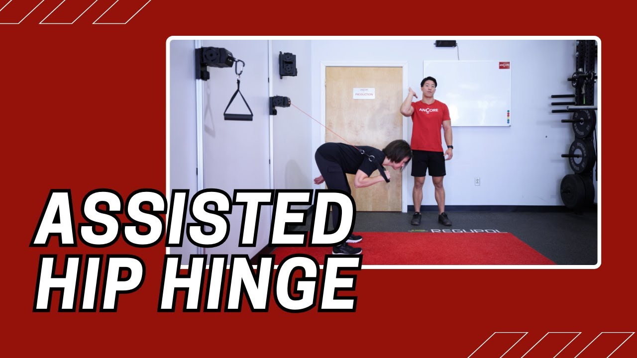 Assisted Hip Hinge | Cable Machine Exercise - YouTube