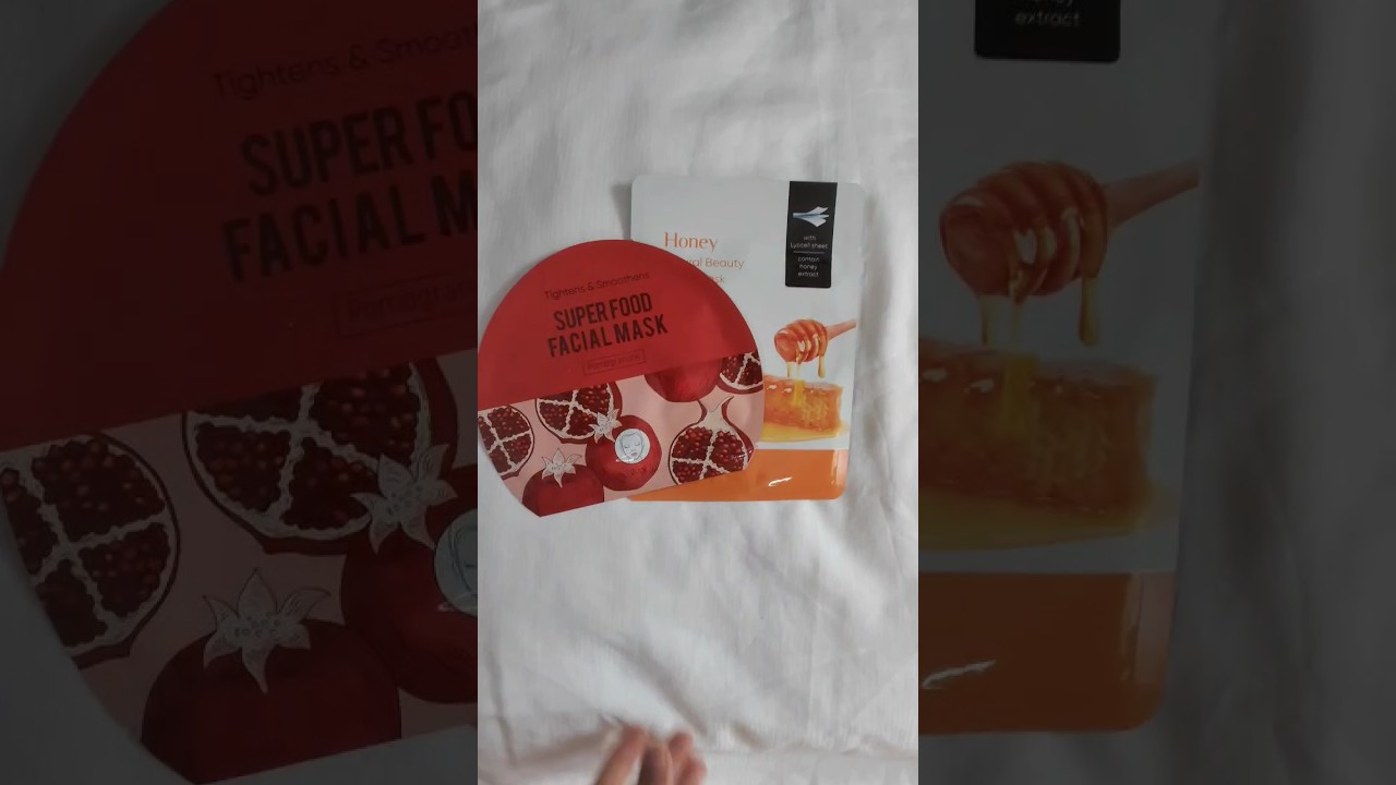 Trying out Miniso Face Masks with My Mom !! 💞💫#miniso #review # ...