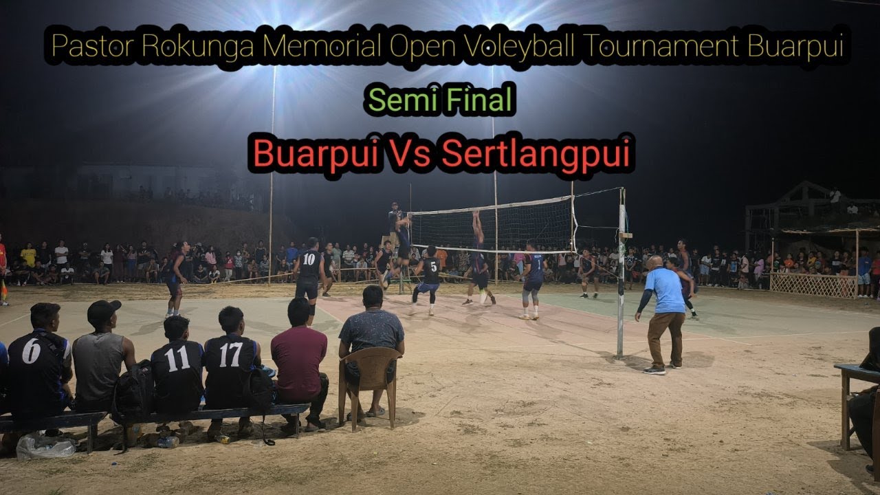 Pastor Rokunga Memorial Open Voleyball Tournament Buarpui || Semi Final ...