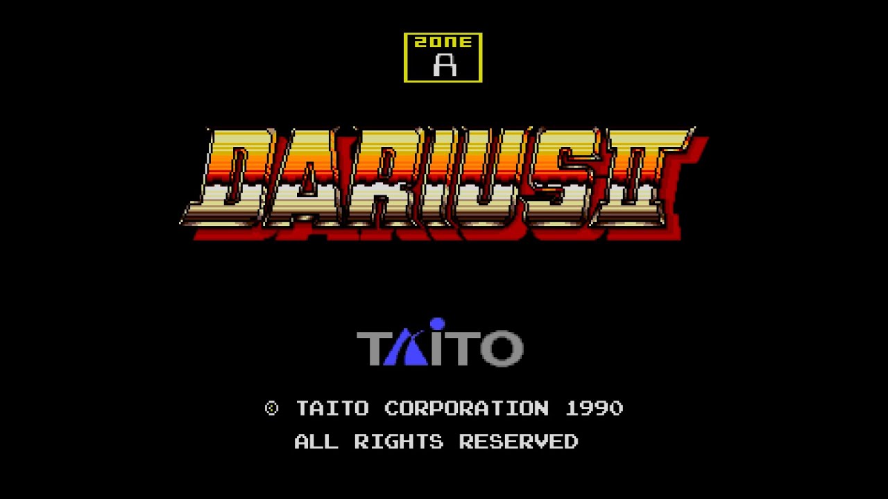 Darius II - Mega Drive 🇯🇵 - 1990 [Eye Catch] - YouTube
