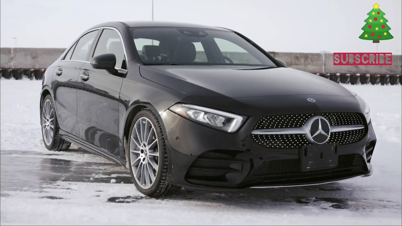 New Mercedes Benz A class Black Sedan 220 4matic 2021 - YouTube