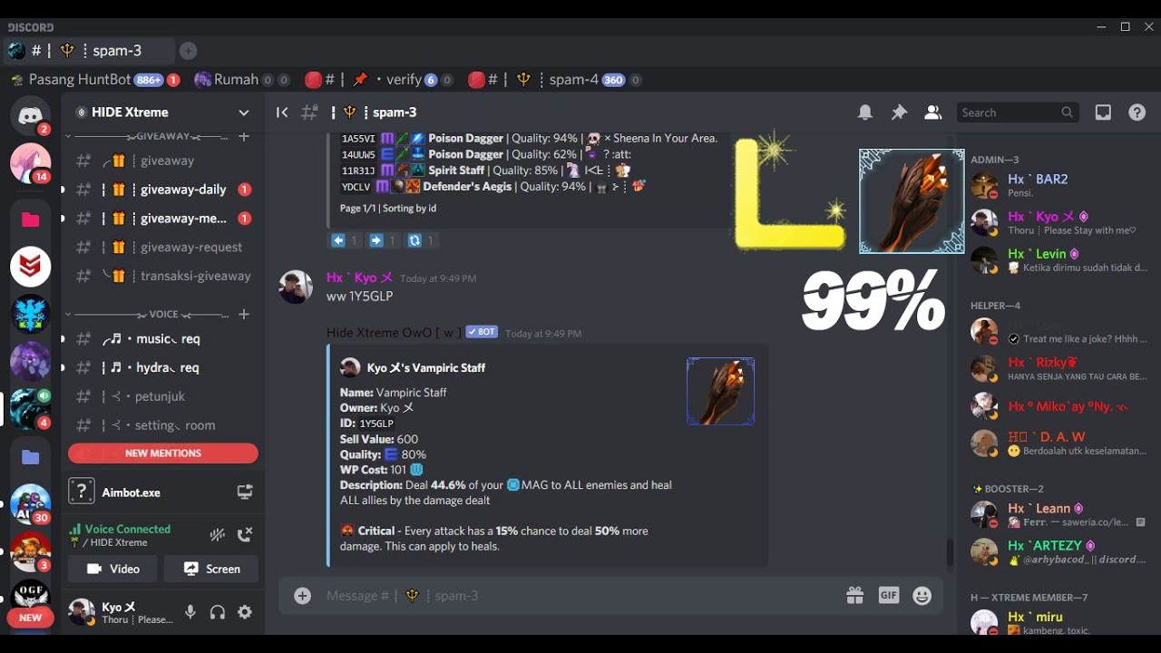 KALIAN WAJIB BELI WEAPON SHOP - OwO Bot Discord - YouTube