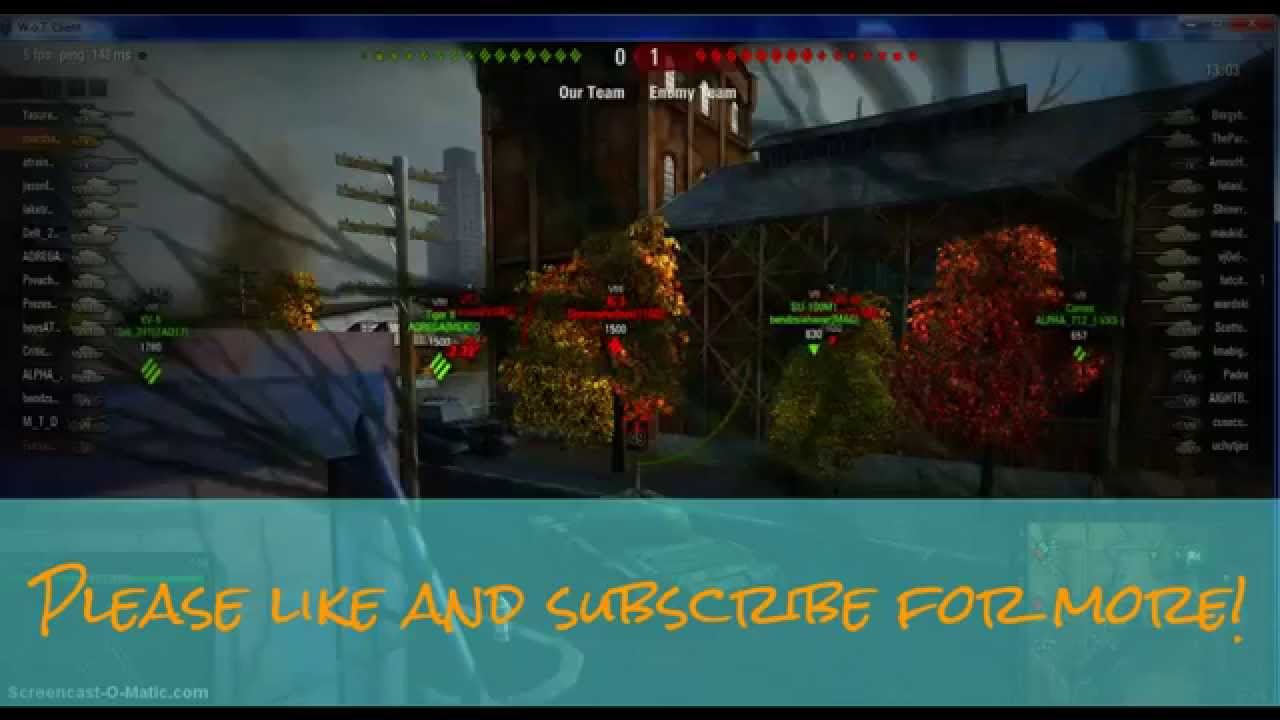 First world of tanks gameplay - YouTube