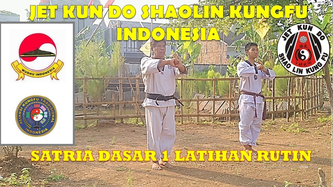 Jet Kun do Shaolin Kungfu basic training form - YouTube