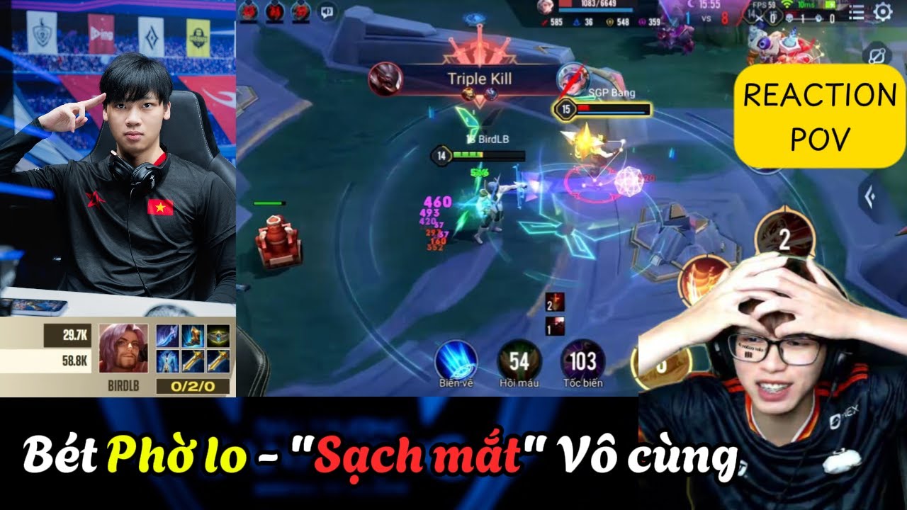 Bét PHỜ LO - SẠCH MẮT Vô Cùng Đến Từ TOP GAP 1S.BirdLB | Namsensei ...