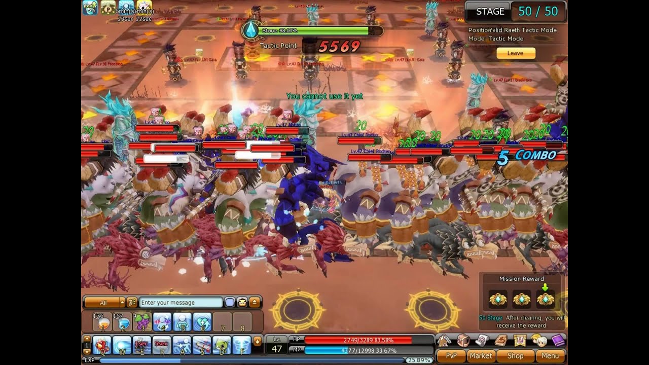 Dragonica - Rocker F7 Tower Defense - Archmage / Warmage - YouTube