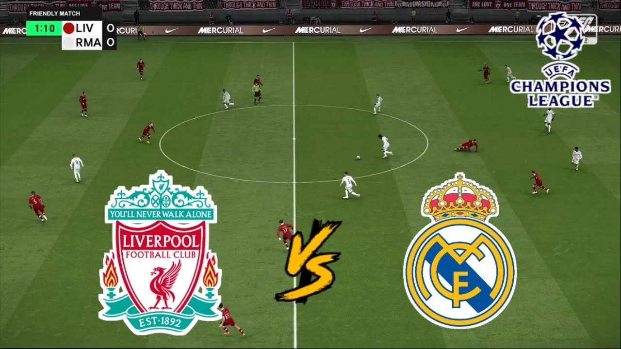 LIVERPOOL vs REAL MADRID | UEFA CHAMPIONS LEAGUE 2024/2025 | FOOTBALL ...