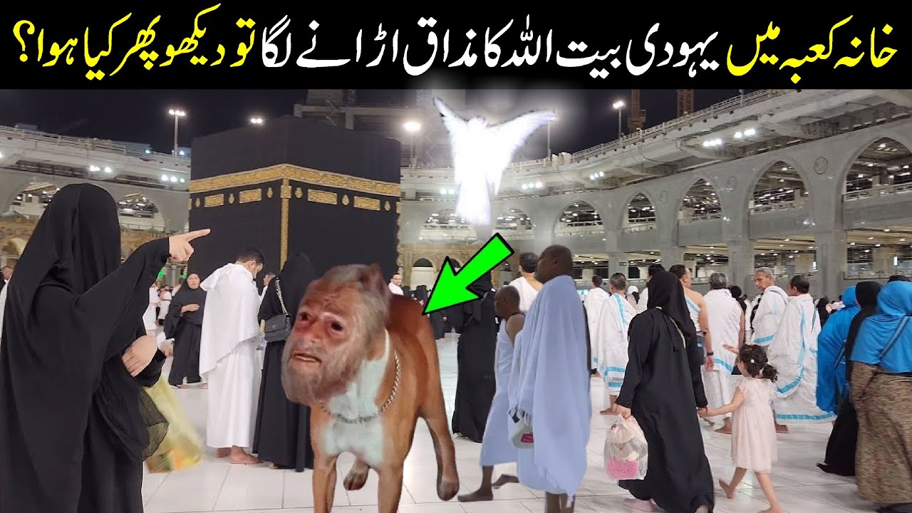 Khana Kaba Main Qudrat Ka Karishma Dakh Kar Loog Bhag Niklya|Khana Kaba ...